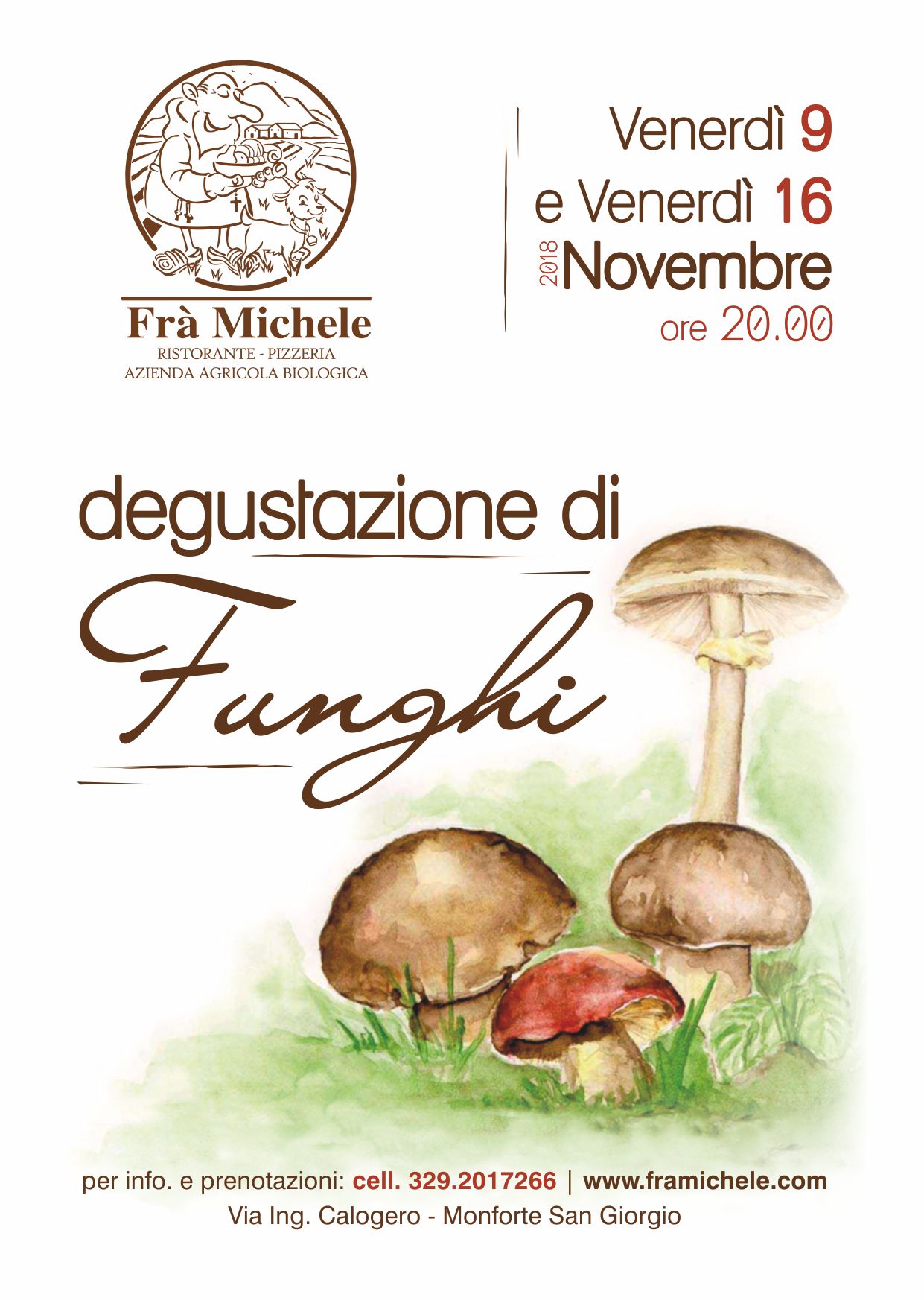 Degustazione di Funghi – Ristorante | Pizzeria | Frà Michele